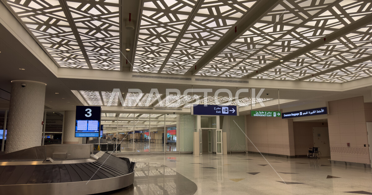 صالات استقبال المسافرين ،الفن الهندسي المتميز و الديكور الداخلي لمطار ...