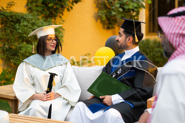 Education in Saudi Arabia, a male and female Saudi Gulf Arab university ...