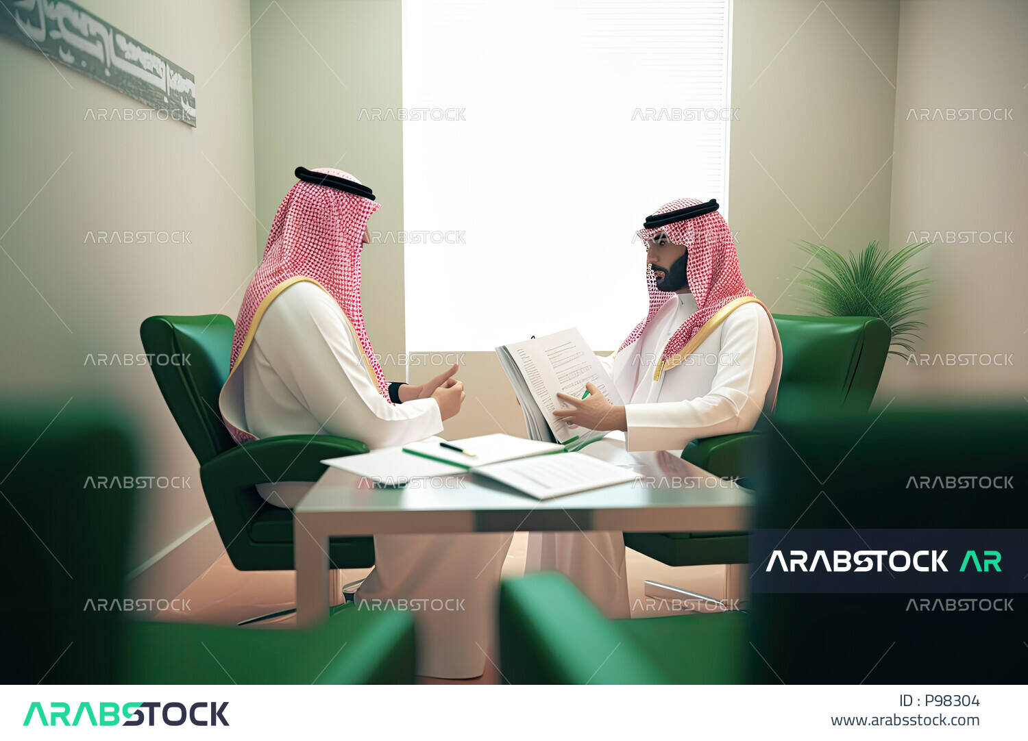 Completing office work and attending the meeting, Saudi professions and ...