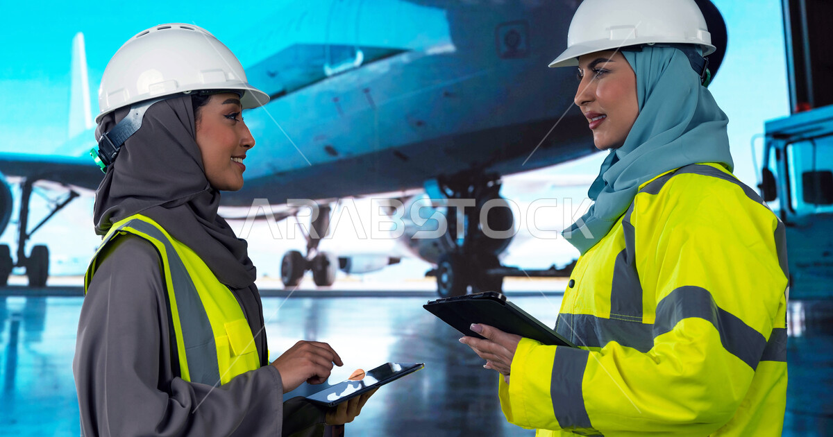 Saudi Arabian airlines, exchanging views and work ideas between female ...