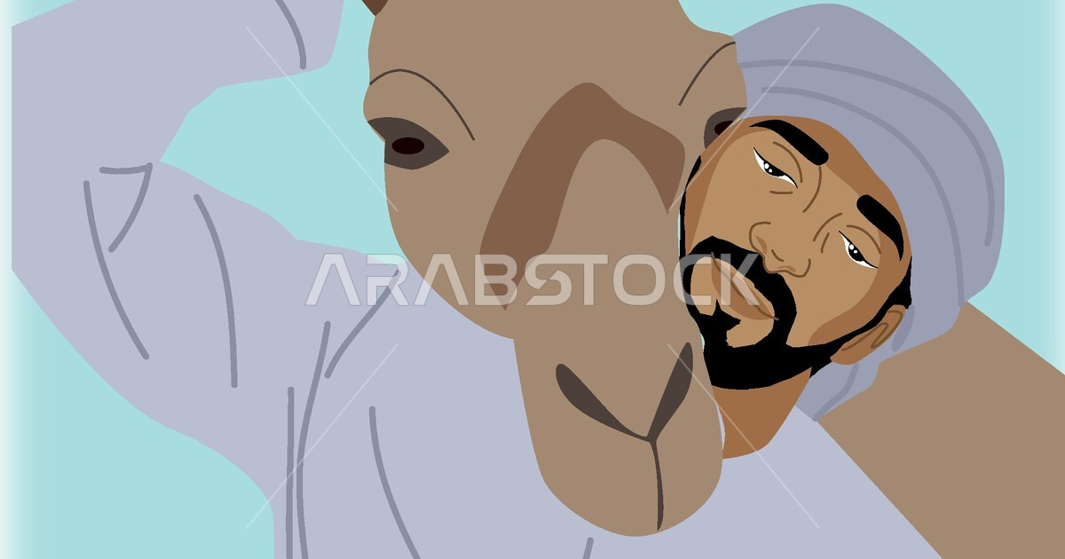 Vector cartoon character, His Highness Sheikh Hamdan bin Mohammed bin ...