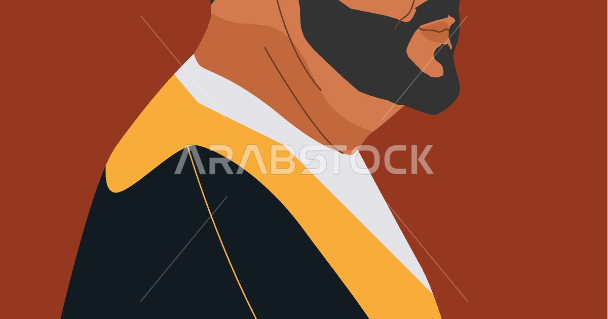 Vector illustrator for a character, Sultan Haitham bin Tariq Al Said ...