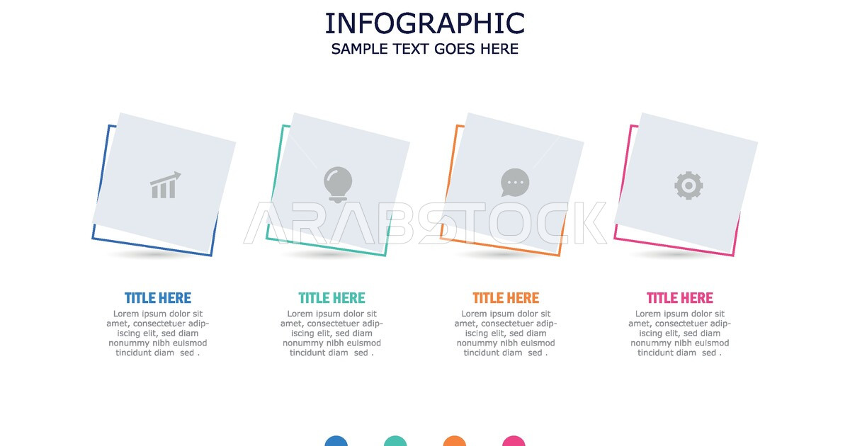 Organized diagram, flowchart, goal achievement steps, action plan ...