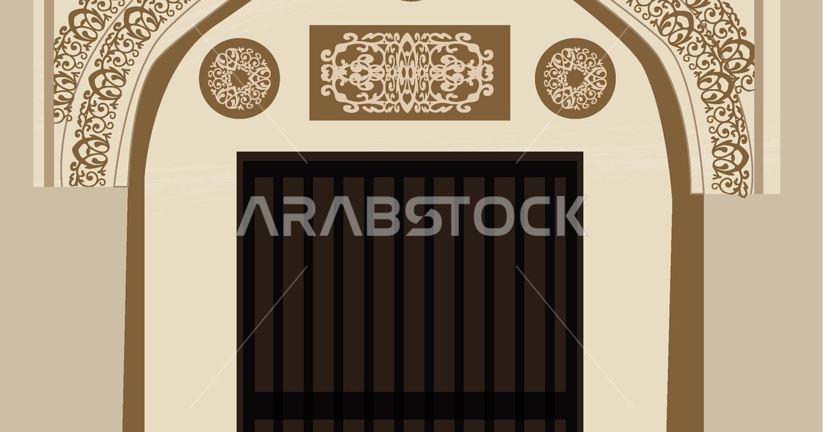 Vector of Sheikh Isa bin Ali Al Khalifa House, Muharraq, Bahrain ...