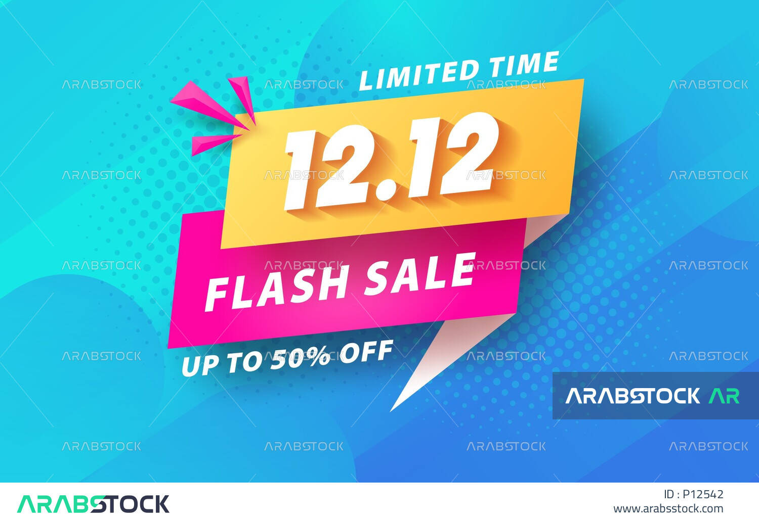 Vector of a graphic element for discounts, 50% discounts, special offer ...