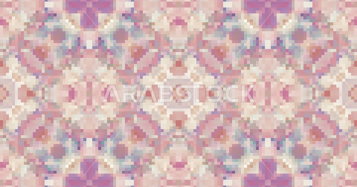 Vector pattern, colorful decorative mosaic, pattern, ornament, heritage ...