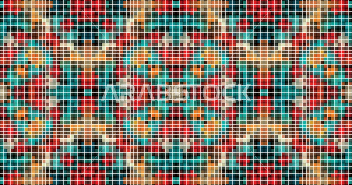 Vector Pattern Ornament, Mosaic, Textiles, Heritage Color Pattern ...