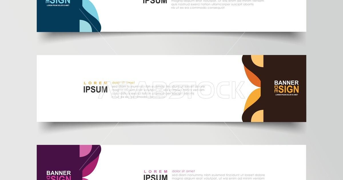Vector design template ready with isolated background, cover, banner ...