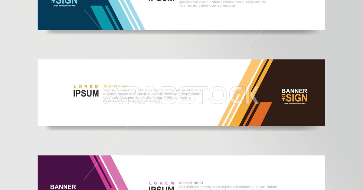 Vector design template, cover, banner, template, banner, isolated ...