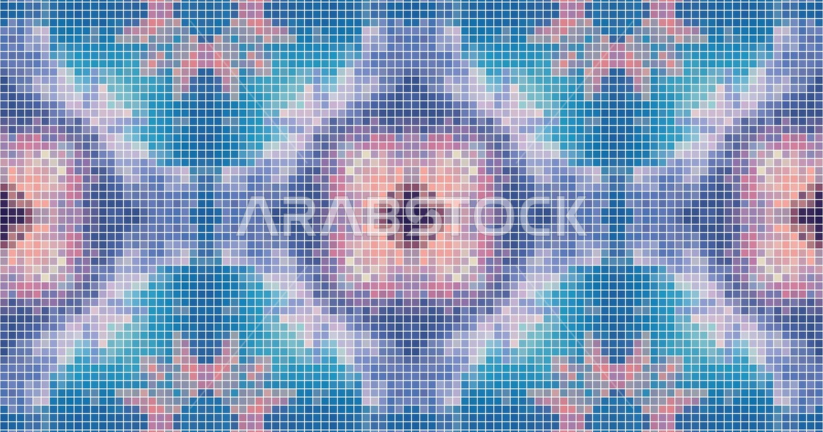 Vector pattern for colorful motifs, mosaics, colorful textures, vector ...