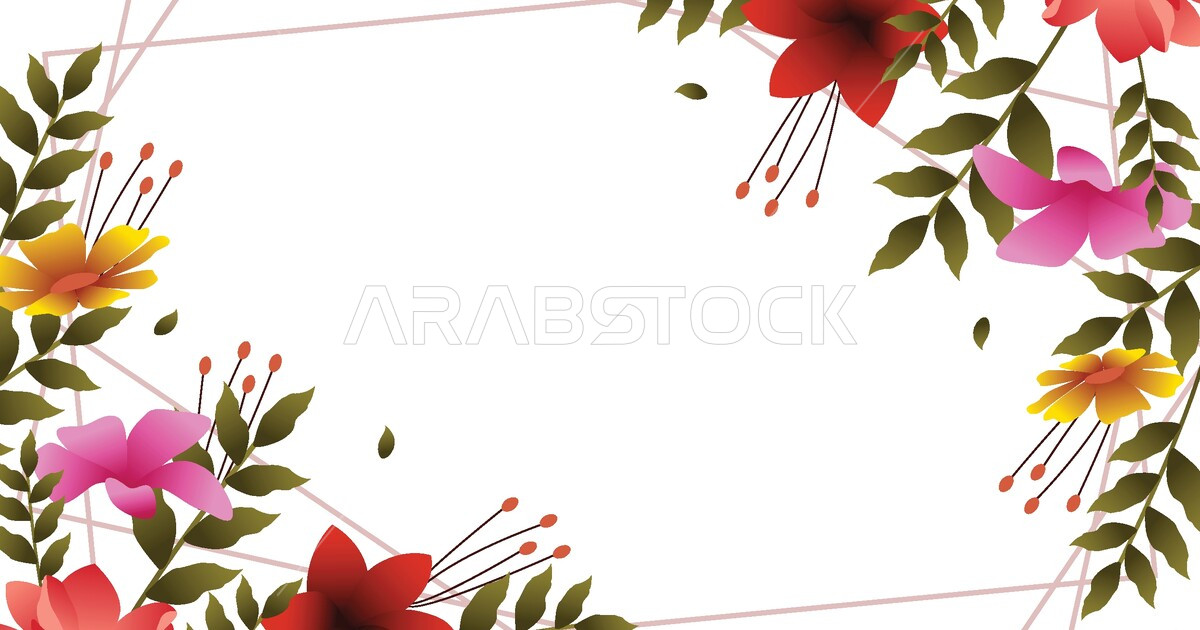 قالب غلاف بتصاميم وخلفيات رائعة، بطاقة تهنئة بخلفية فارغة، بطاقات ...