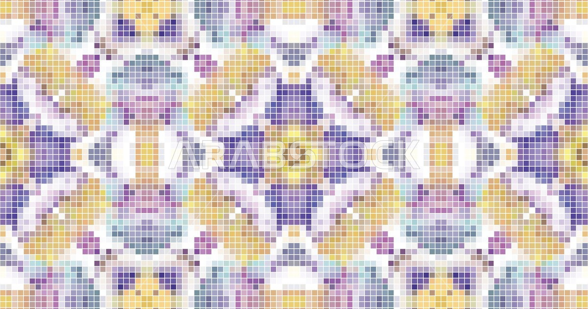 Vector pattern for colorful motifs, mosaics, colorful textures, vector ...