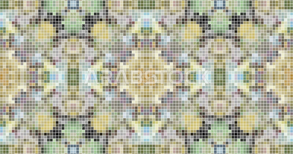 Vector pattern for colorful motifs, mosaics, colorful textures, vector ...