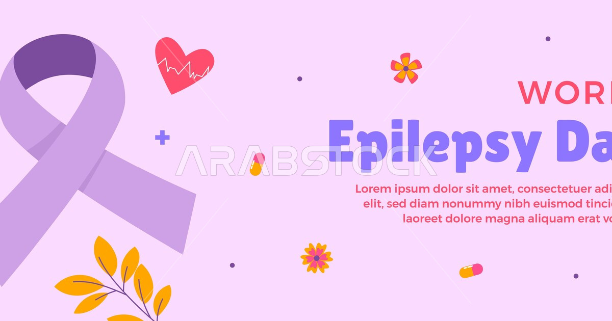Vector World Epilepsy Day, Raising Awareness, Prevention, Diagnosis ...
