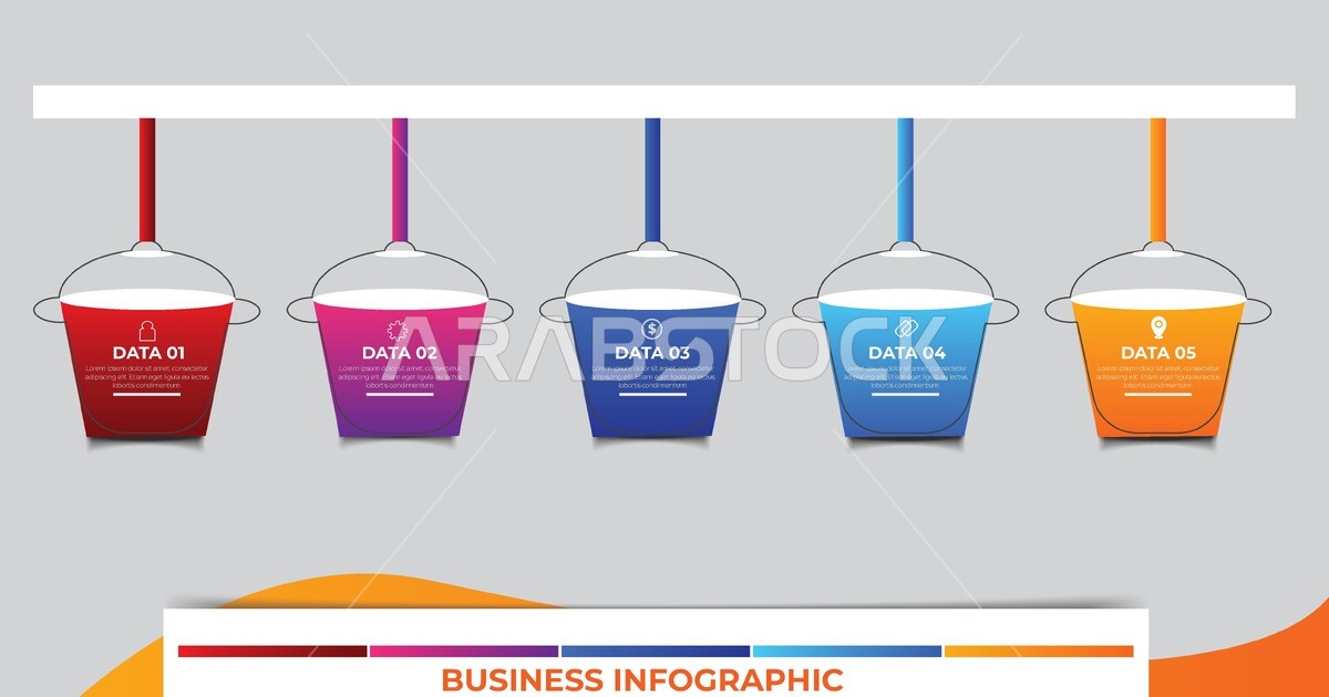 Vector diagram, structured diagram, flowchart, steps to achieve the ...