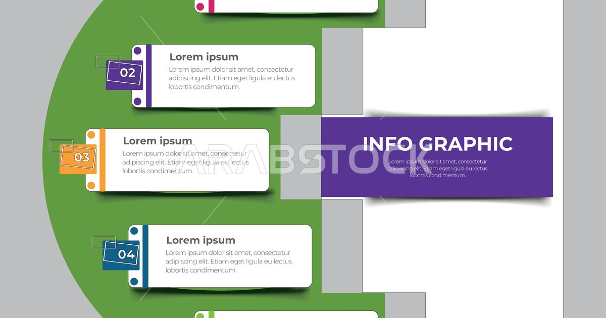 Vector diagram, structured diagram, flowchart, steps to achieve the ...