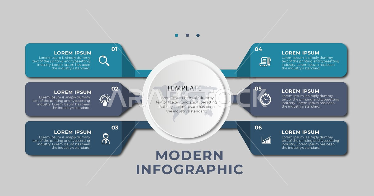 Vector diagram, structured diagram, flowchart, steps to achieve the ...