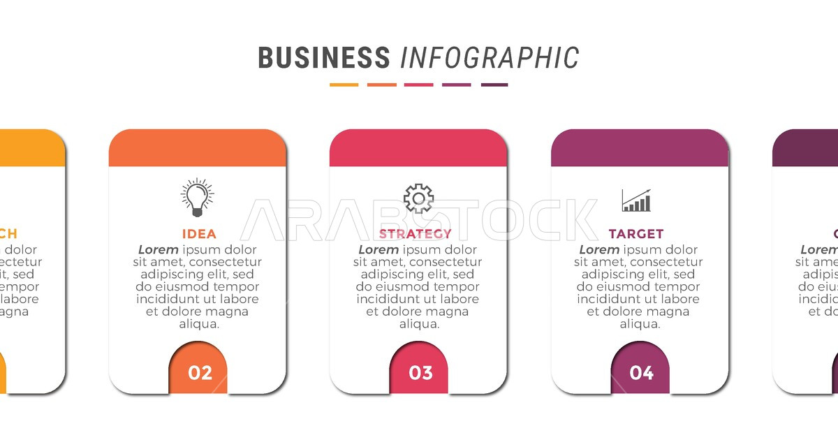 Vector drawing, goal achievement chart, flowchart, work chart, work ...