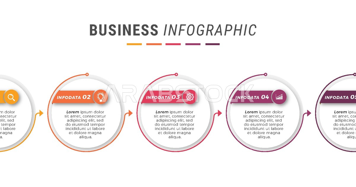 Vector templates for goal achievement chart, flowchart, action chart ...