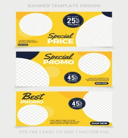 Vector graphic element for discounts, sales and rebates, yellow ...