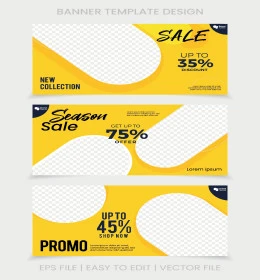 فيكتور عنصر جرافيكي خاص بالخصومات ، تخفيضات وحسومات ، لافتات اعلانية ...