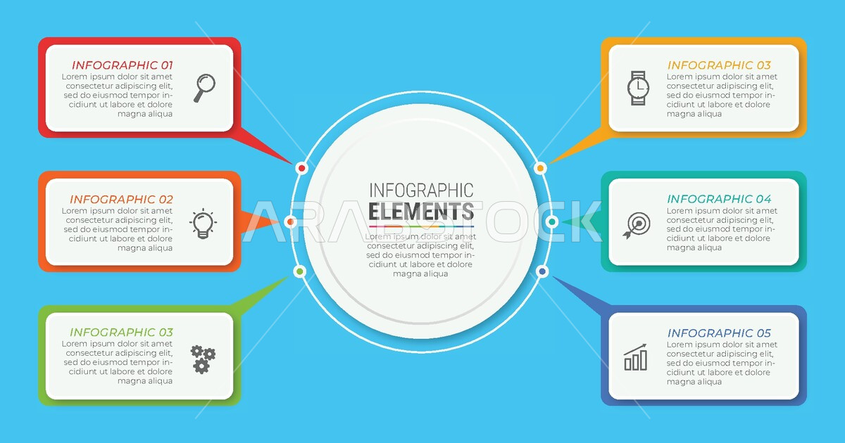 Vector template design table of contents, steps to achieve the goal ...