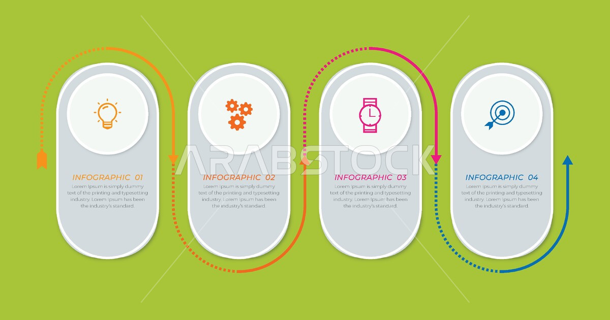 Vector work chart infographic design template, table containing the ...