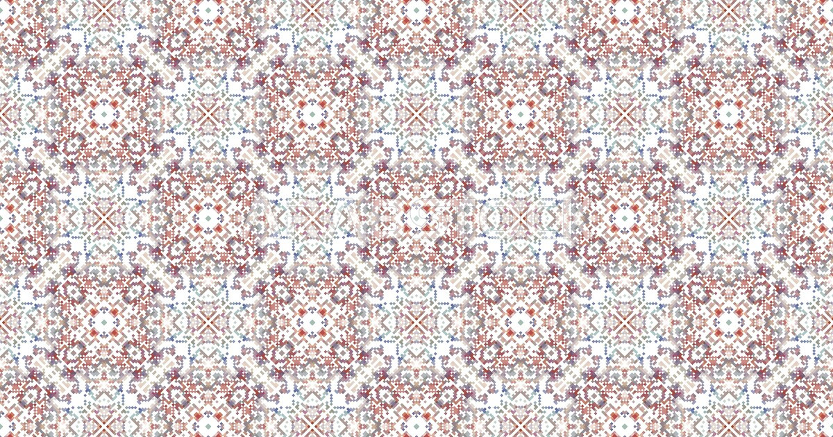 Vector background, colorful abstract motifs, pattern, wallpaper, mosaic ...