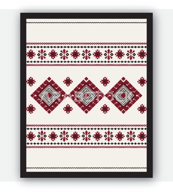 Traditional handicraft heritage art, Saudi design for colorful ...