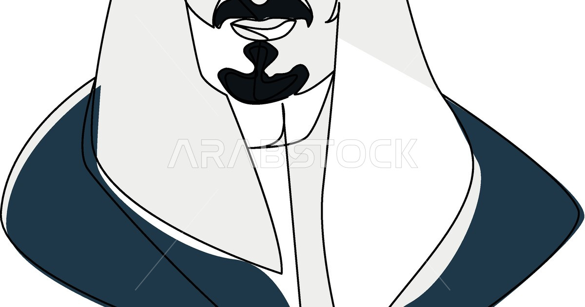 Vector cartoon character, Prince Sultan bin Abdulaziz Al Saud, the ...