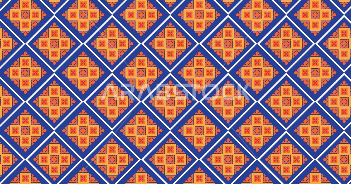 Vector pattern for a variety of drawings, decorated Gulf Arab shapes ...