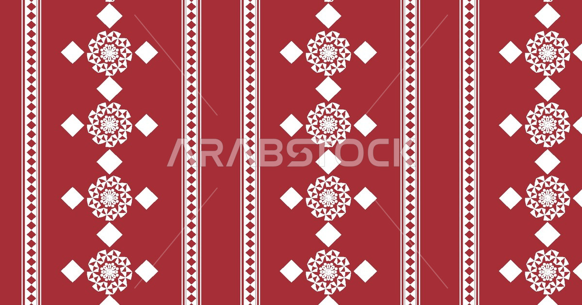 Vector pattern for a variety of drawings, decorated Saudi Arabian Gulf ...