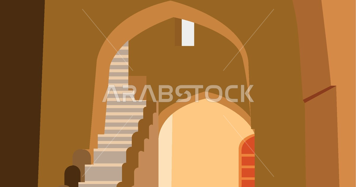Vector cartoon for designing ancient and archaeological sites, ancient ...