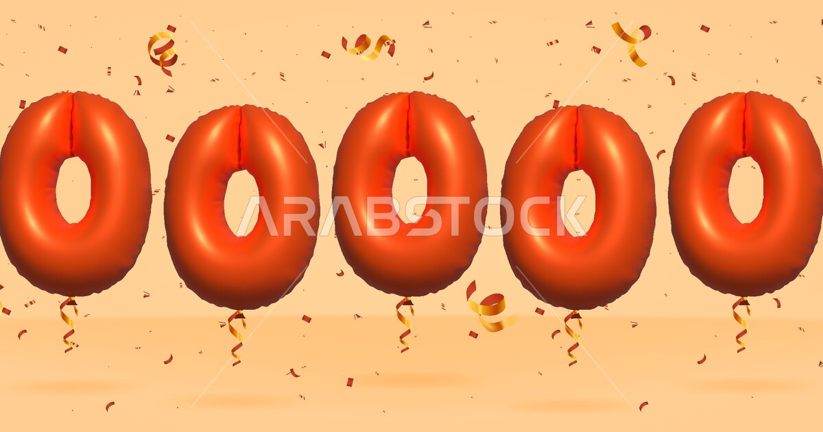 Vector Banner Design includes the number 8 million in the form of 3D ...