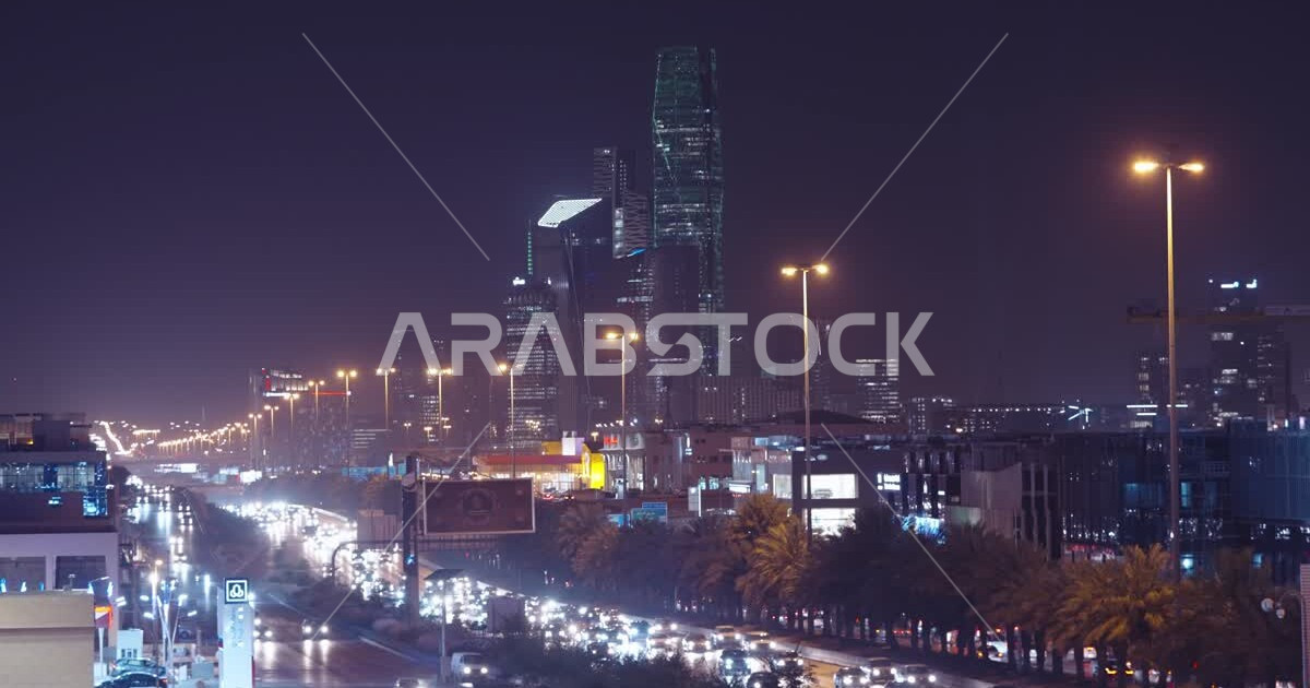 King Abdullah Financial District (KAFD) towers in Riyadh, Saudi Arabia ...