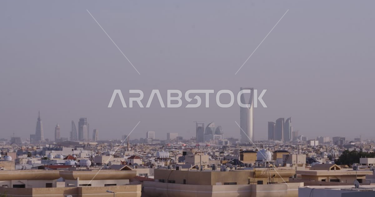 Residential neighborhoods in Riyadh, Riyadh towers in the Kingdom of ...