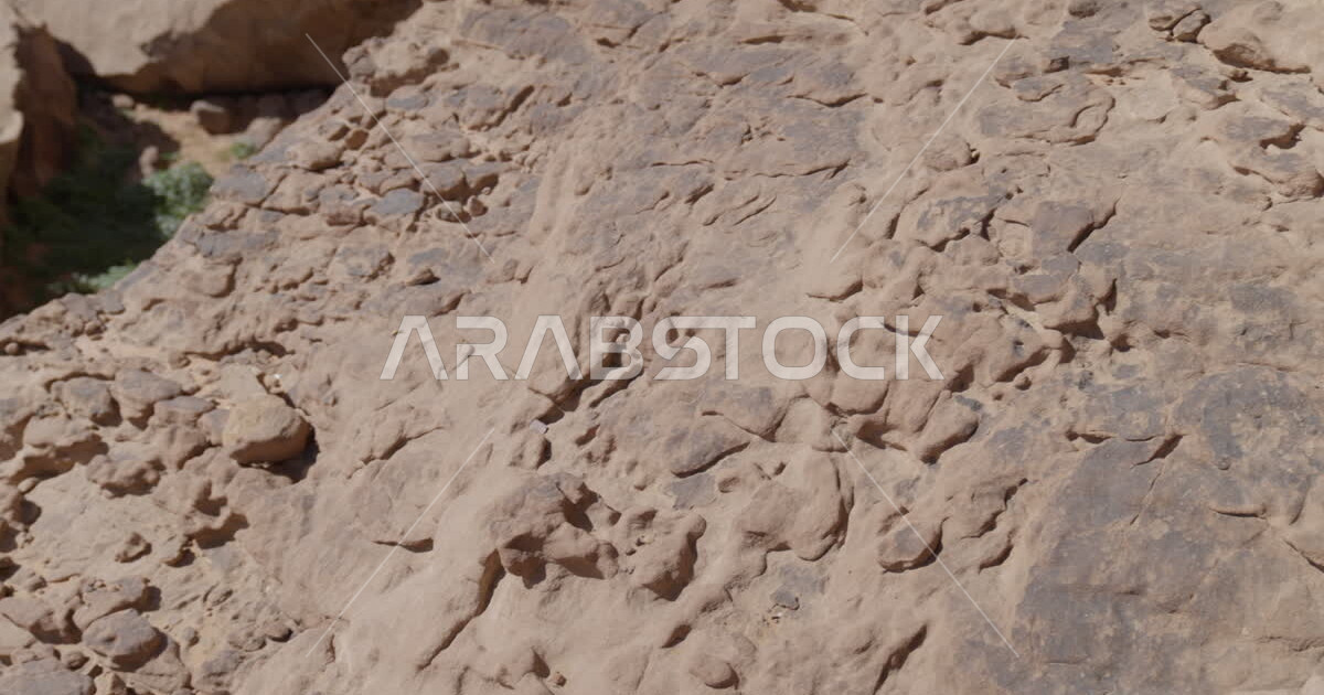 Rock formations in the city of Hail in the Kingdom of Saudi Arabia ...