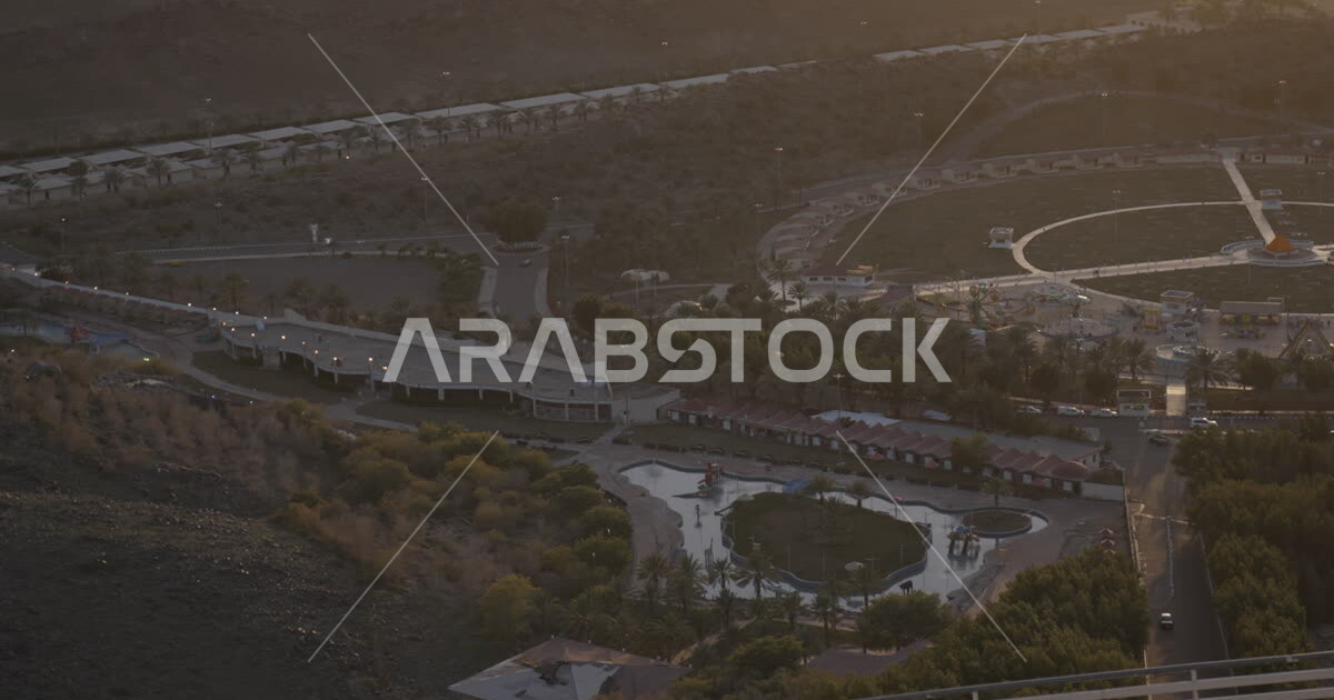 Drone photography of the city of Hail in the Kingdom of Saudi Arabia ...