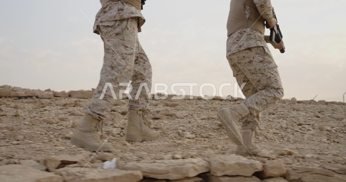 Saudi border guards, military training for the national army and the ...