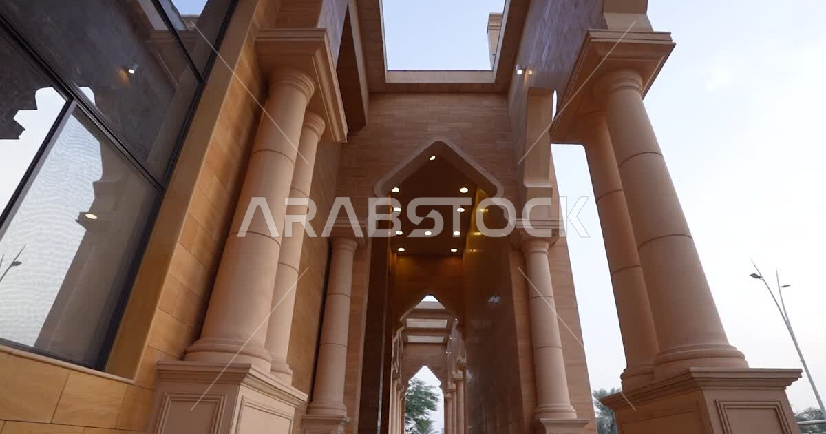 A civilized cultural complex, the King Khalid bin Abdulaziz Al Saud ...