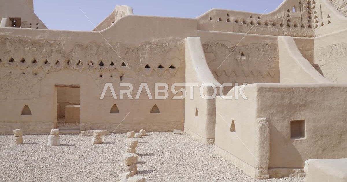 The ancient city of Diriyah in Riyadh, Saudi Arabia, a tourist cultural ...