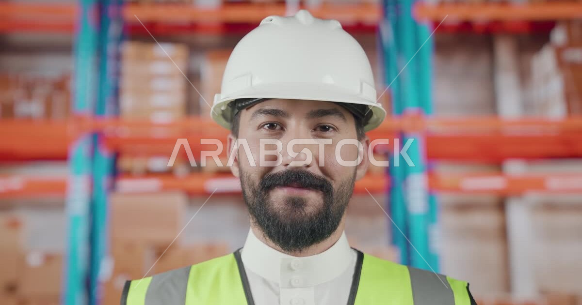 Stores of Arab Saudi Gulf goods and products, a Saudi Arab storekeeper ...