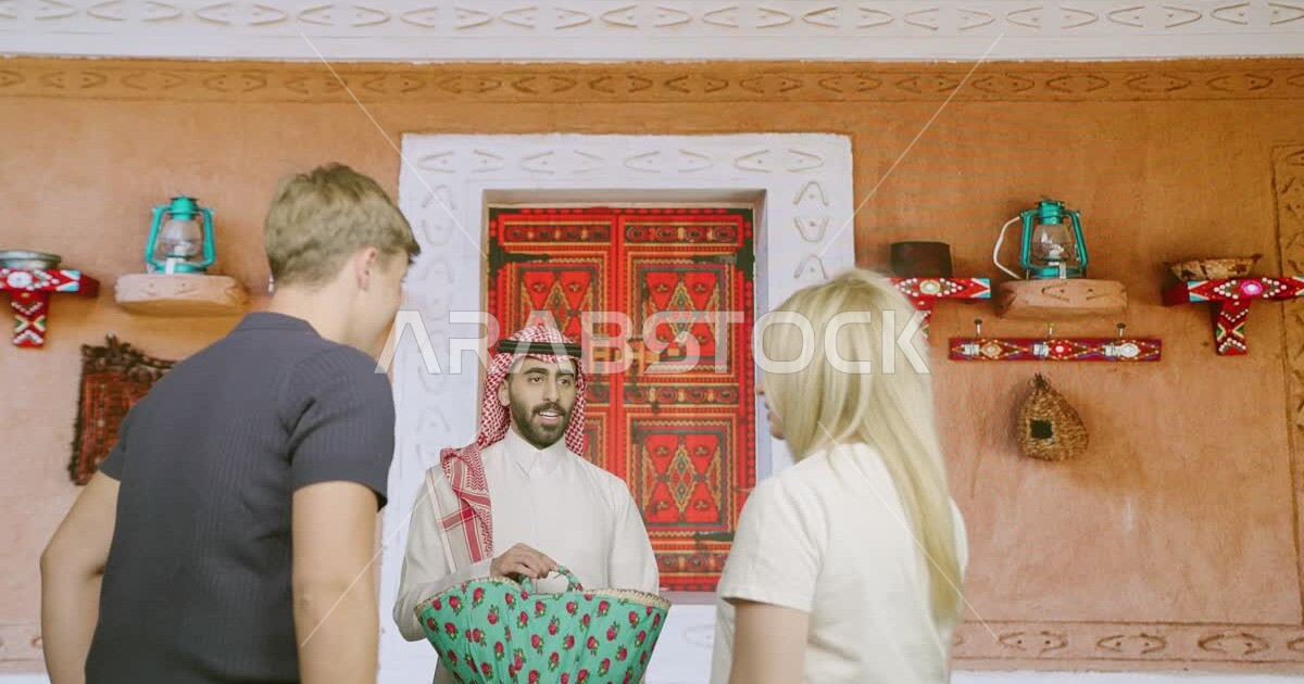 Standing in the Saudi Historical National Museum in Riyadh, cultural ...
