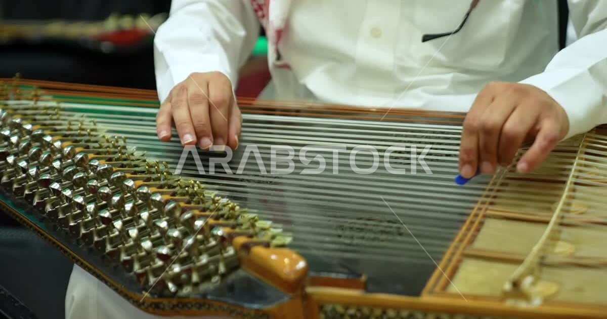 Presenting programs, musical arts and theatrical art, a close-up of a ...