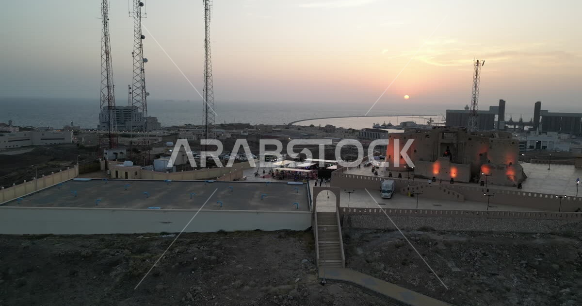 Design and architecture in the old engineering style, Al-Dosaria Castle ...