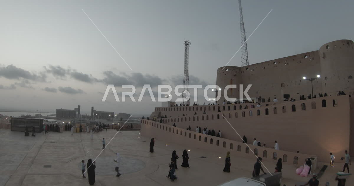 A military, historical, archaeological landmark, Al-Dosaria Castle on ...