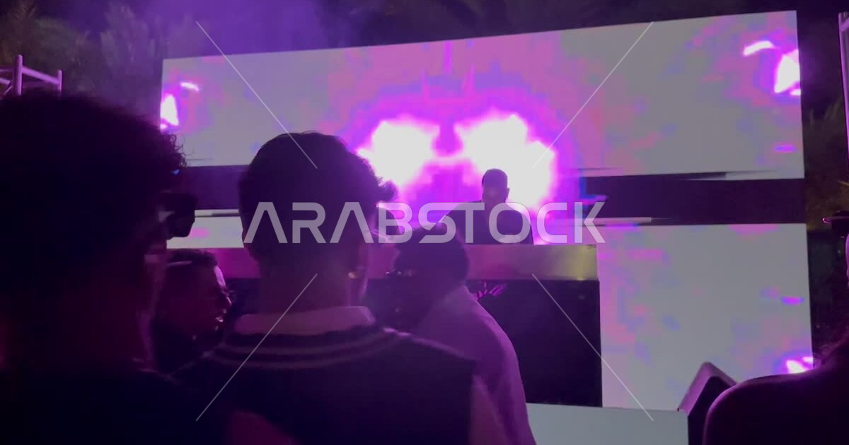 Lights and lighting for concert stages, Riyadh season celebrations and ...