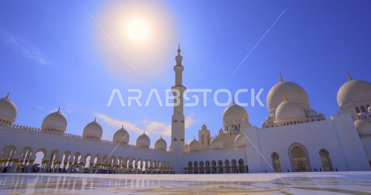 Hyperlabs of the Sheikh Zayed Grand Mosque in Dubai, United Arab ...