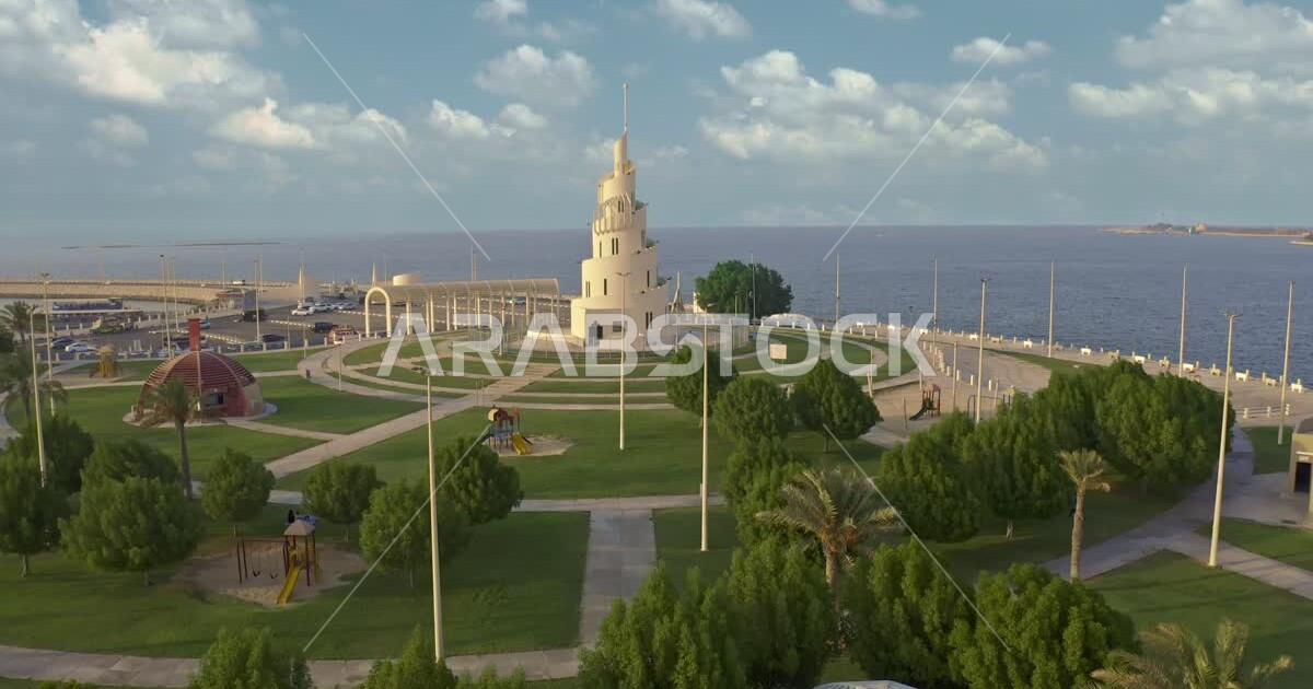 Family entertainment places and attractions, aerial photography of the ...