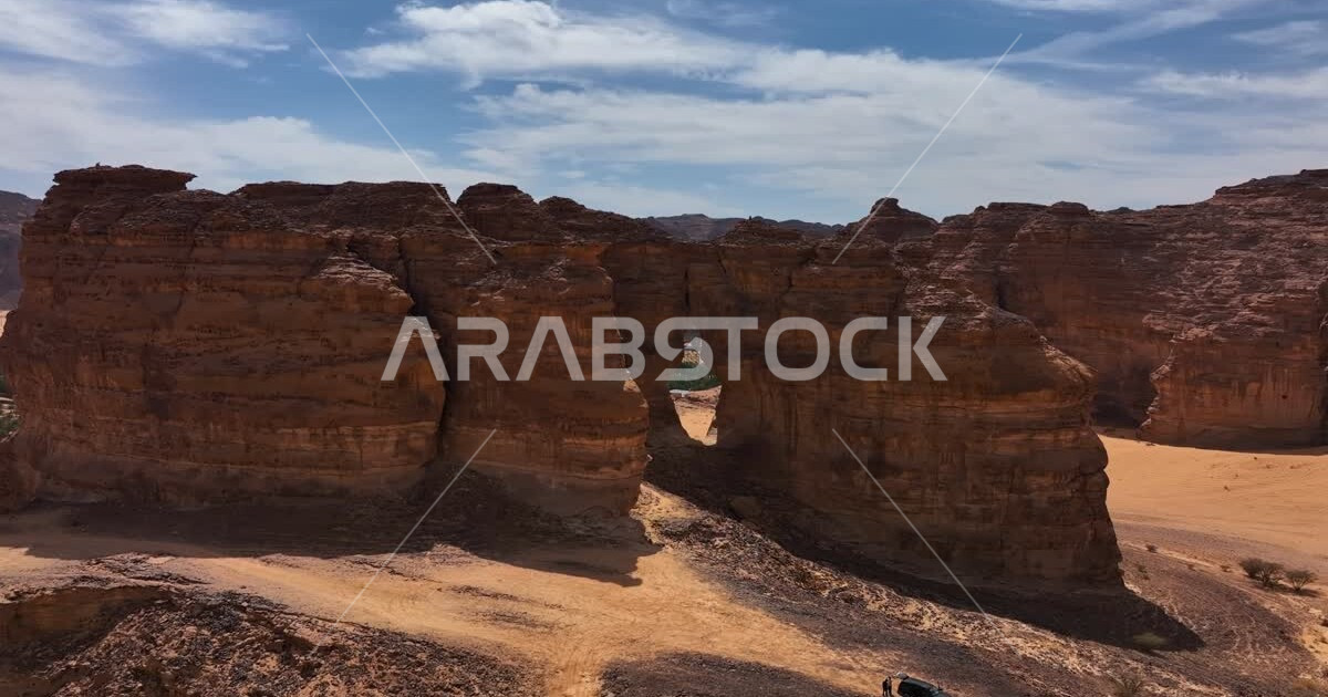 The view of the clouds in the blue sky, the distinctive artistic ...